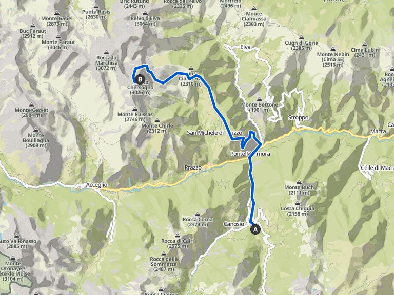 Monte Chersogno | Caminata | Komoot